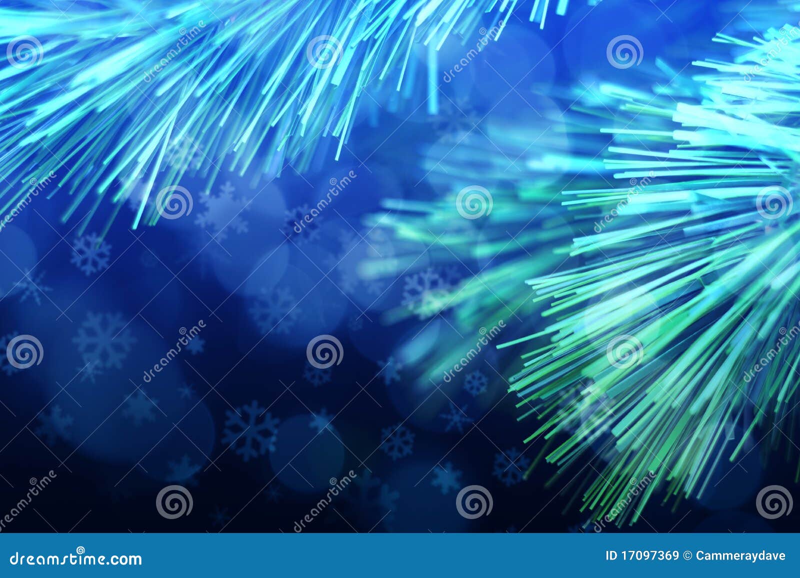 Christmas Tree Snowflakes Background Stock Image - Image of blue ...
