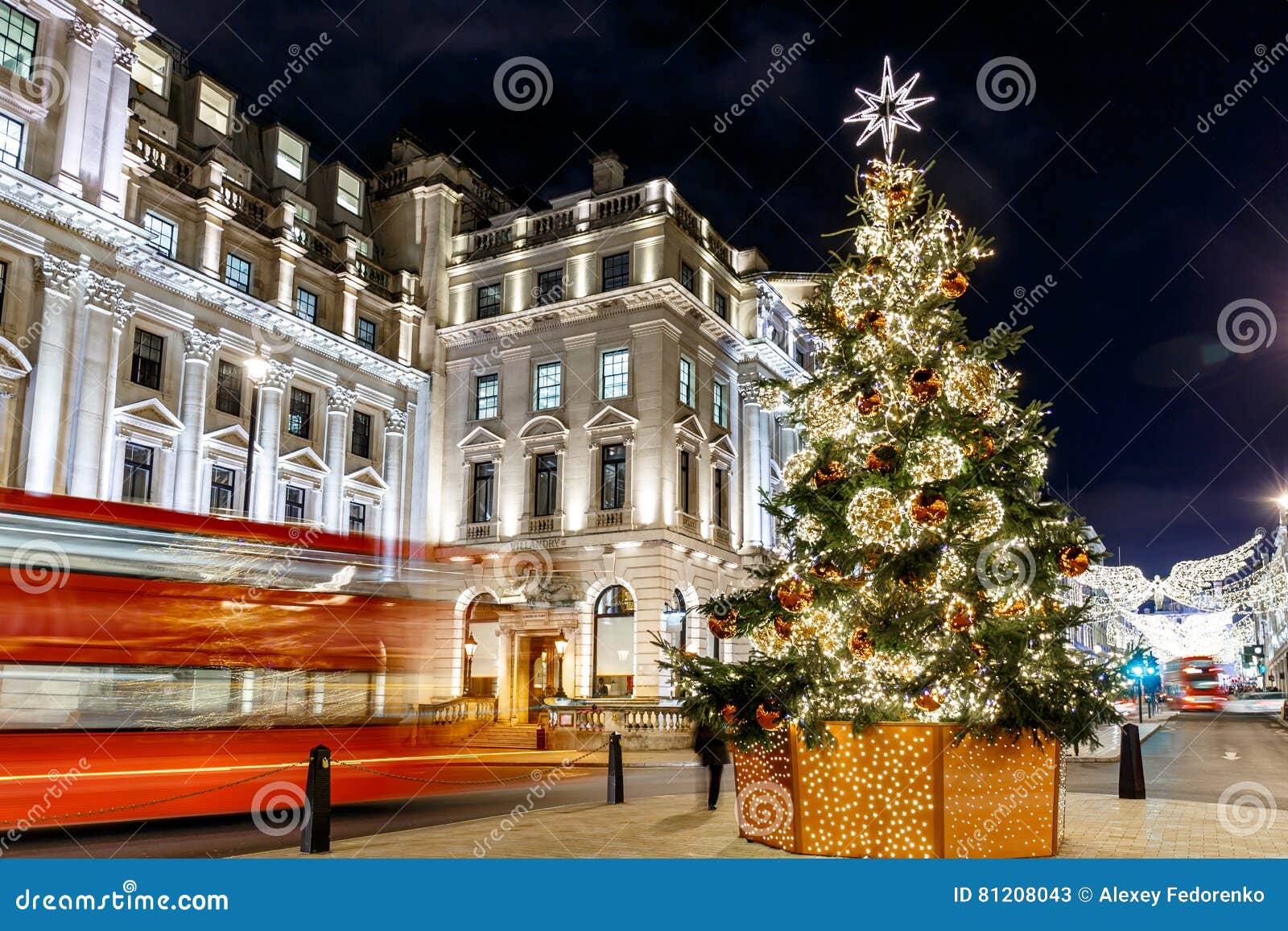 Christmas Tree on Waterloo Place in 2016, London Editorial Stock Photo ...