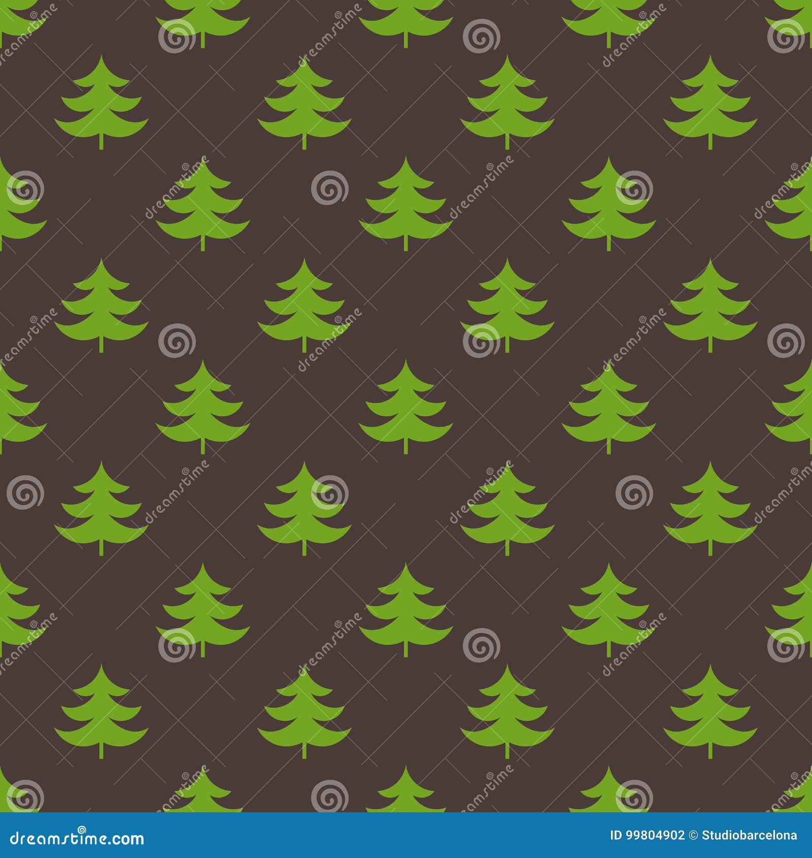 Christmas trees texture stock vector. Illustration of spruce - 99804902