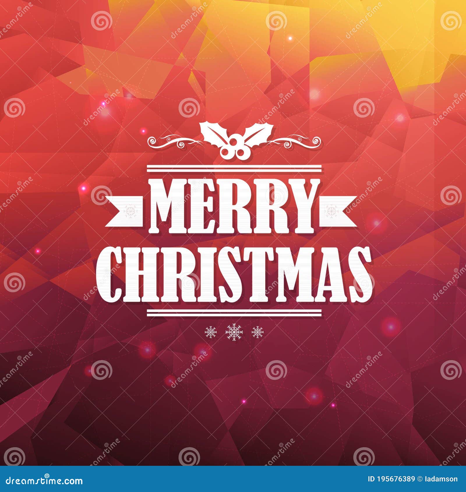 Christmas Triangle Background Stock Vector - Illustration of ...