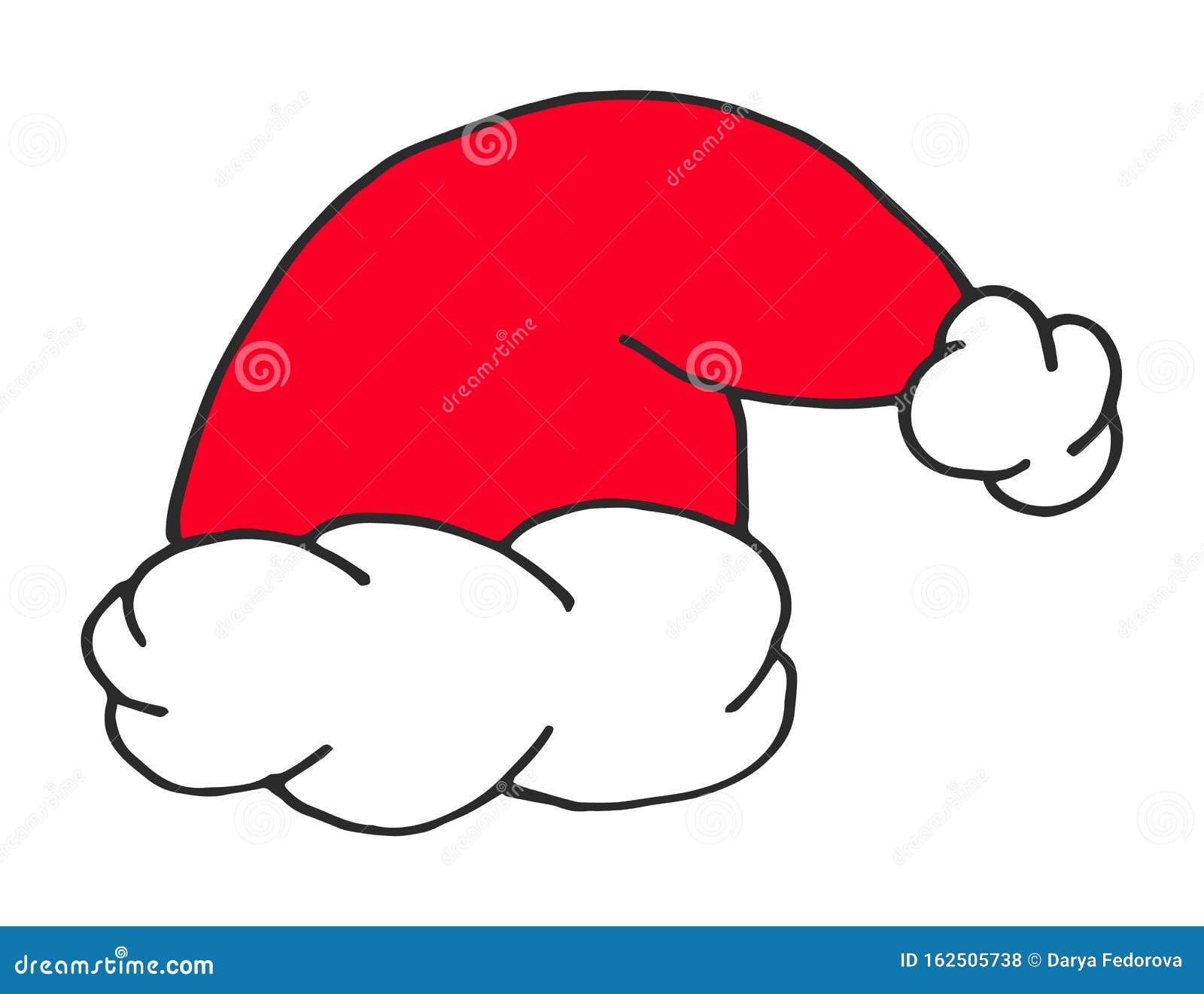 Christmas Vector Doodle Santa Claus Hat Icon Character Cartoon ... Christmas Vector Doodle Santa Claus Hat Icon Character Cartoon ...