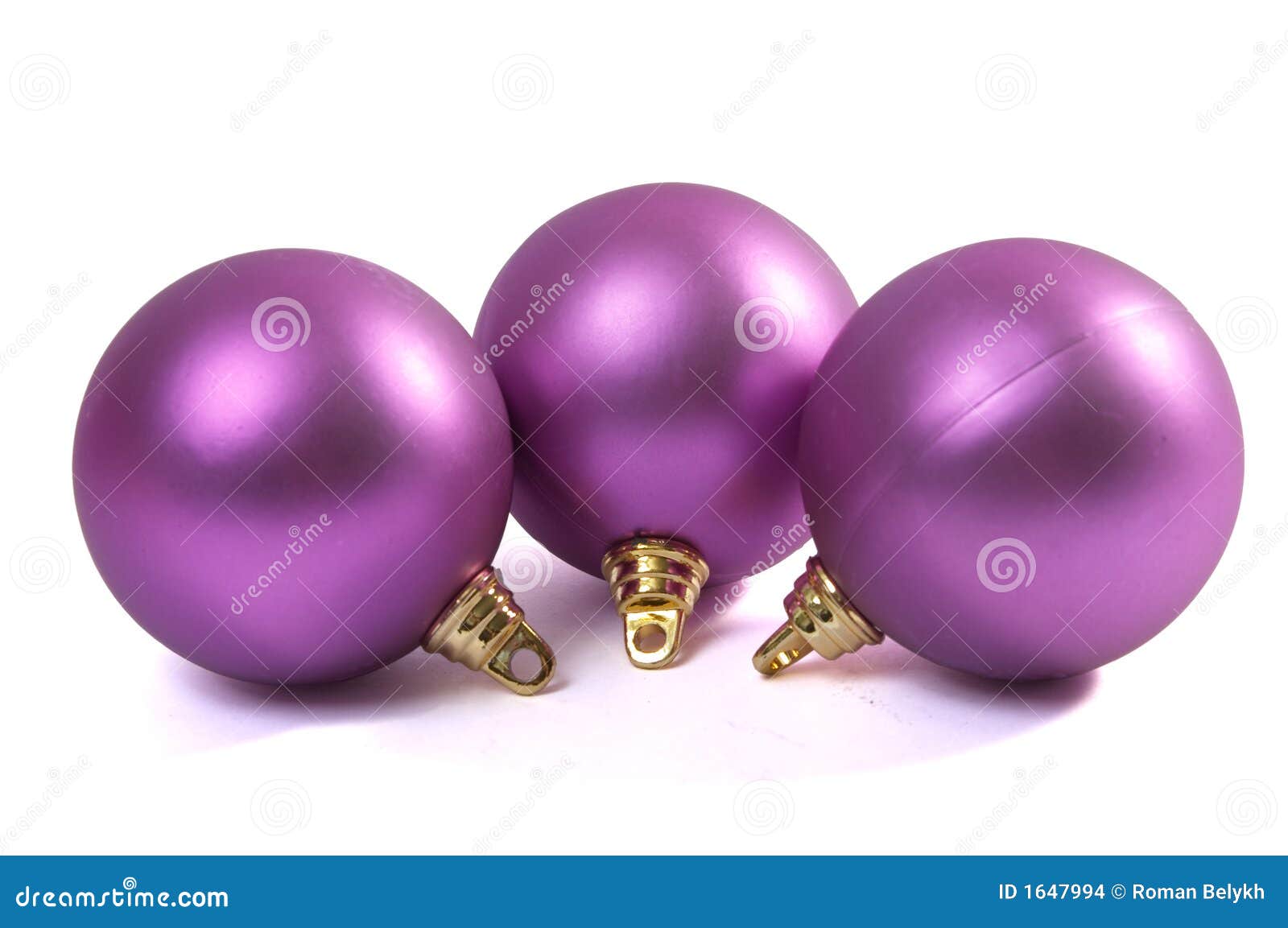 Christmas violet spheres. stock photo. Image of design - 1647994