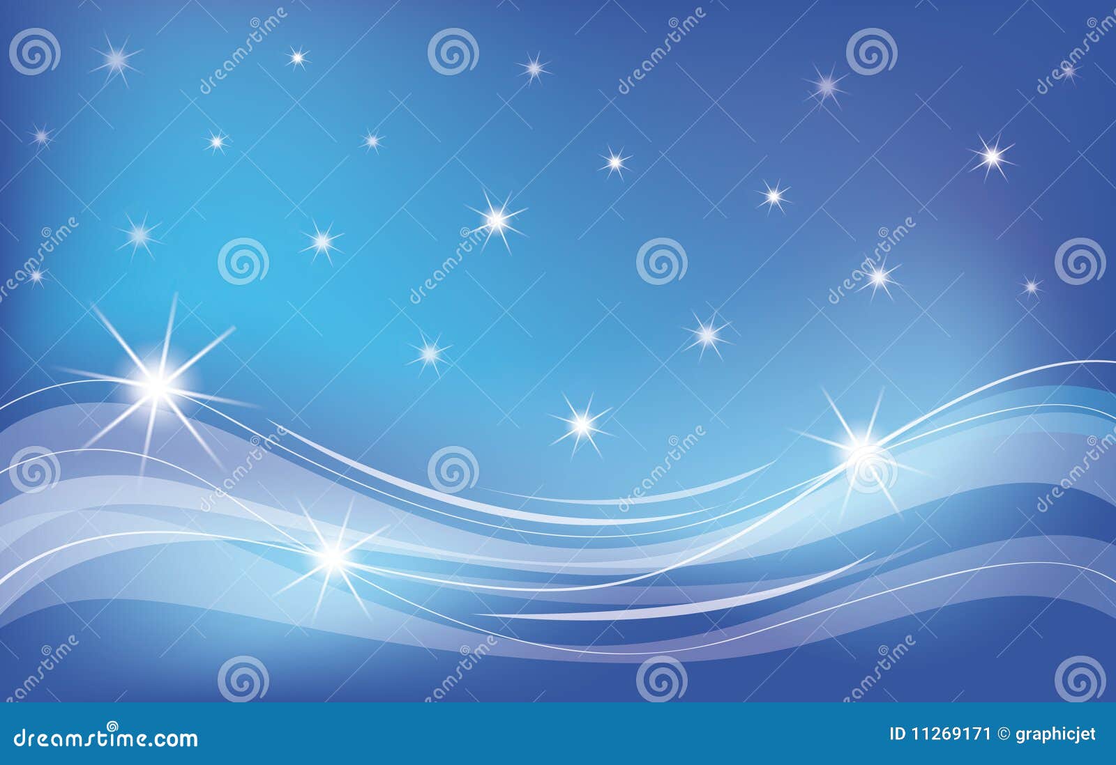 Christmas Waves stock vector. Illustration of happy, white - 11269171