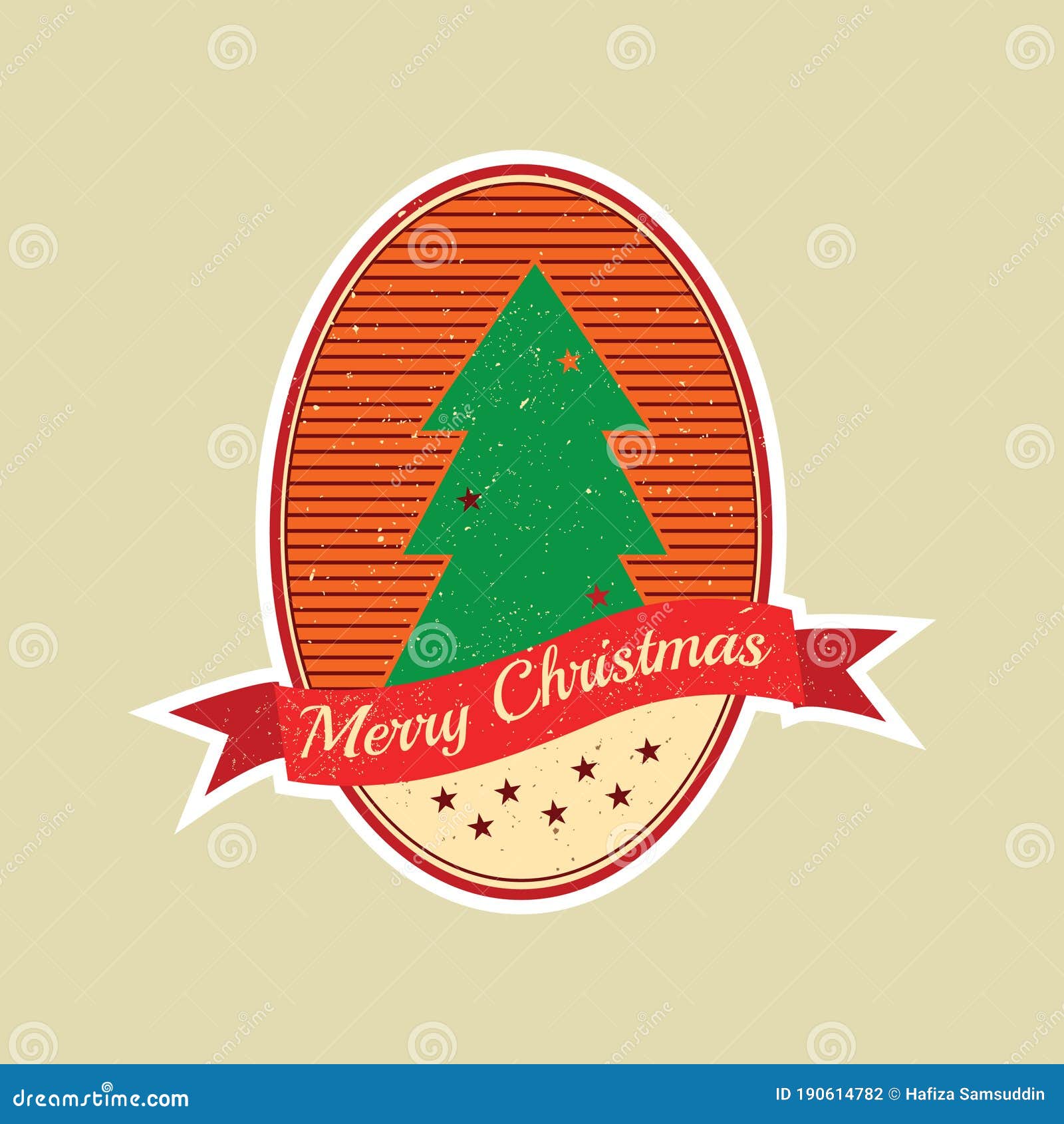 Christmas Wishes Label. Vector Illustration Decorative Design Stock ...
