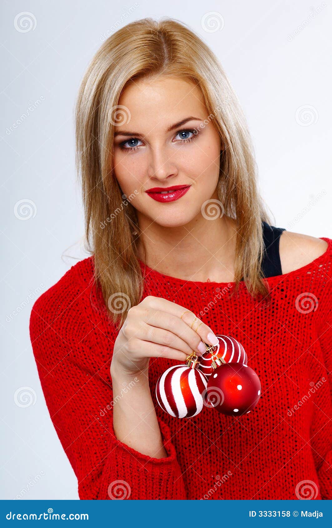 Christmas woman stock photo. Image of december, people - 3333158