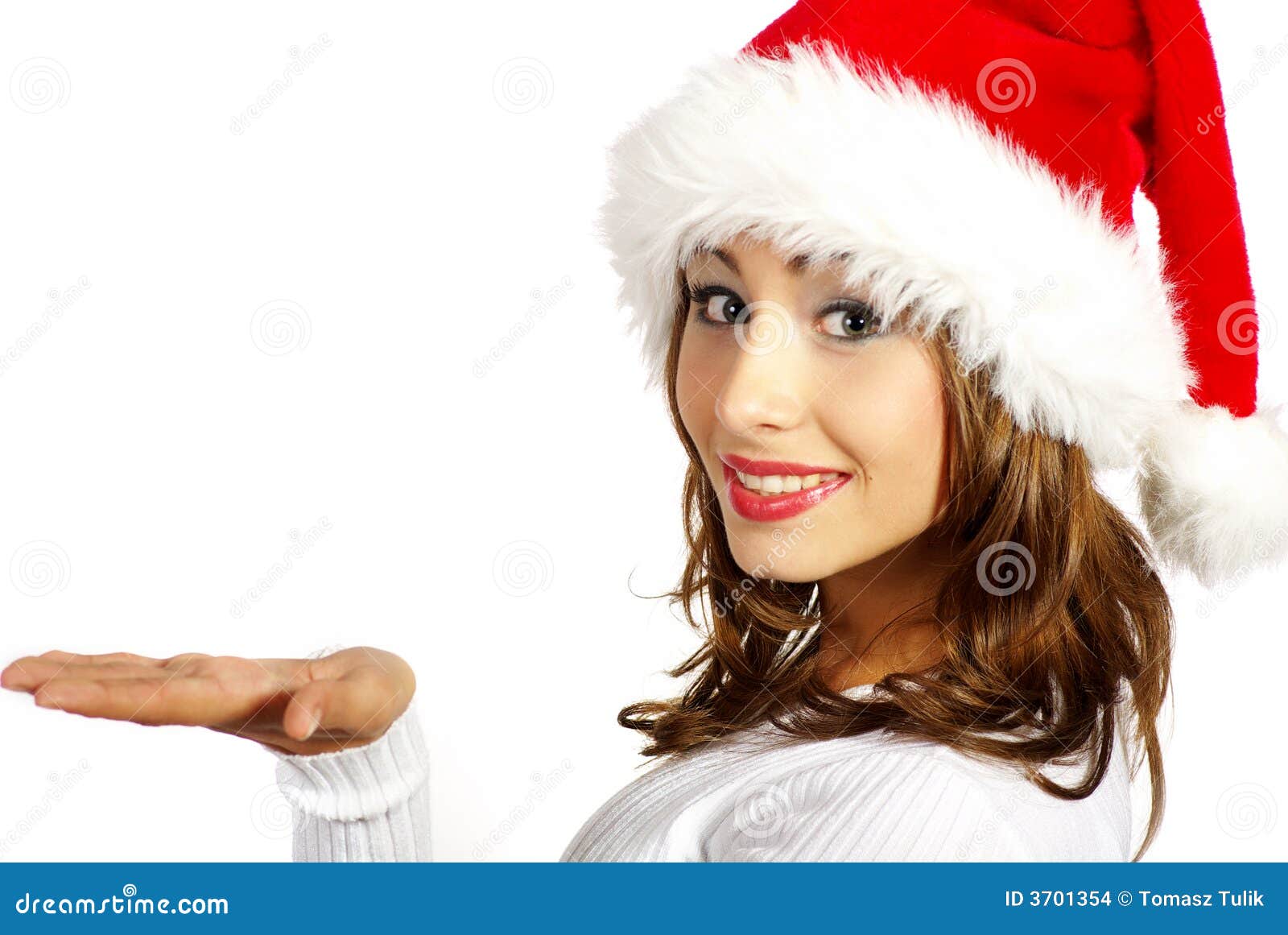Christmas woman stock photo. Image of model, clause, feminine - 3701354