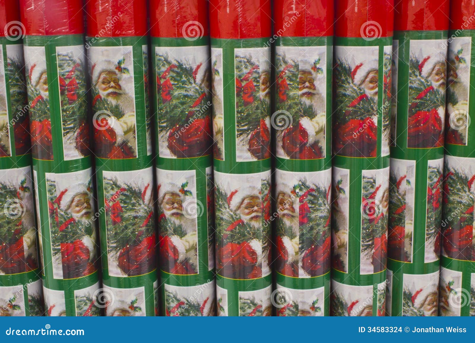 Christmas Wrapping Paper stock photo. Image of christmas - 34583324