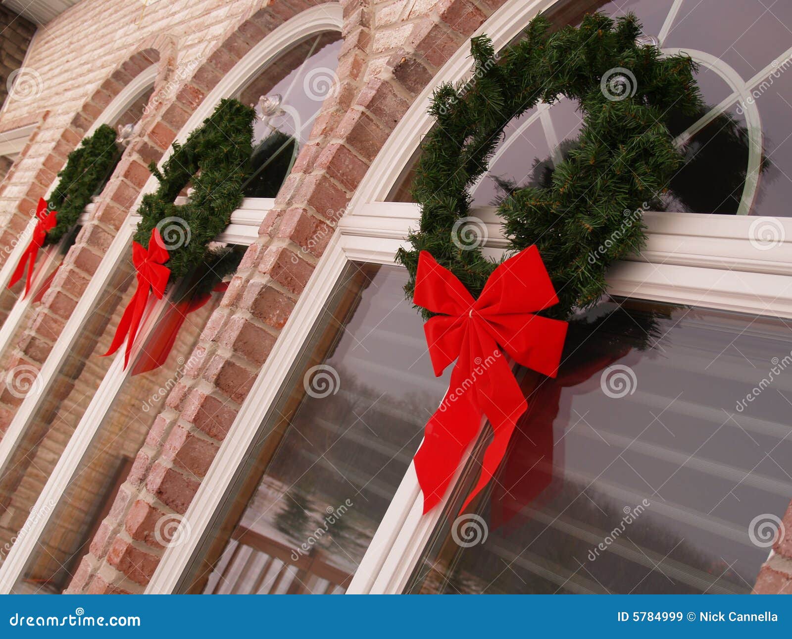 Christmas Wreathes stock image. Image of holidays, festive - 5784999