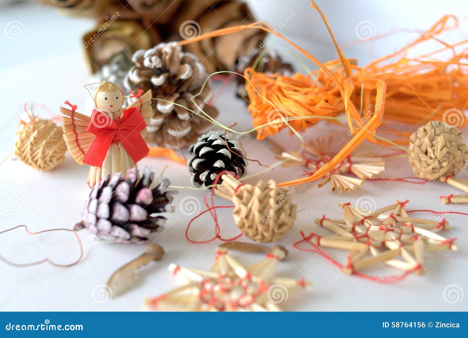 Christmass Tree Decorations Stock Photo - Image of tree, holiday: 58764156