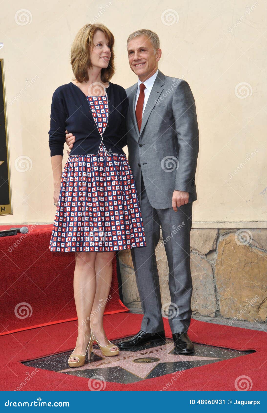Christoph Waltz U. Judith Holste Redaktionelles Foto - Bild von länge ...