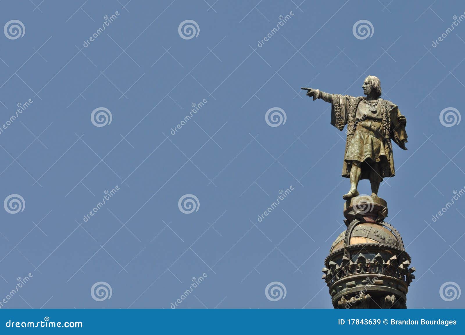 Christopher Columbus Statue Stock Image - Image of cosmopolitan ...