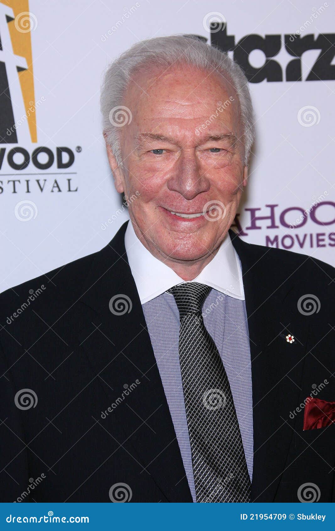 Christopher Plummer editorial stock image. Image of hilton - 21954709