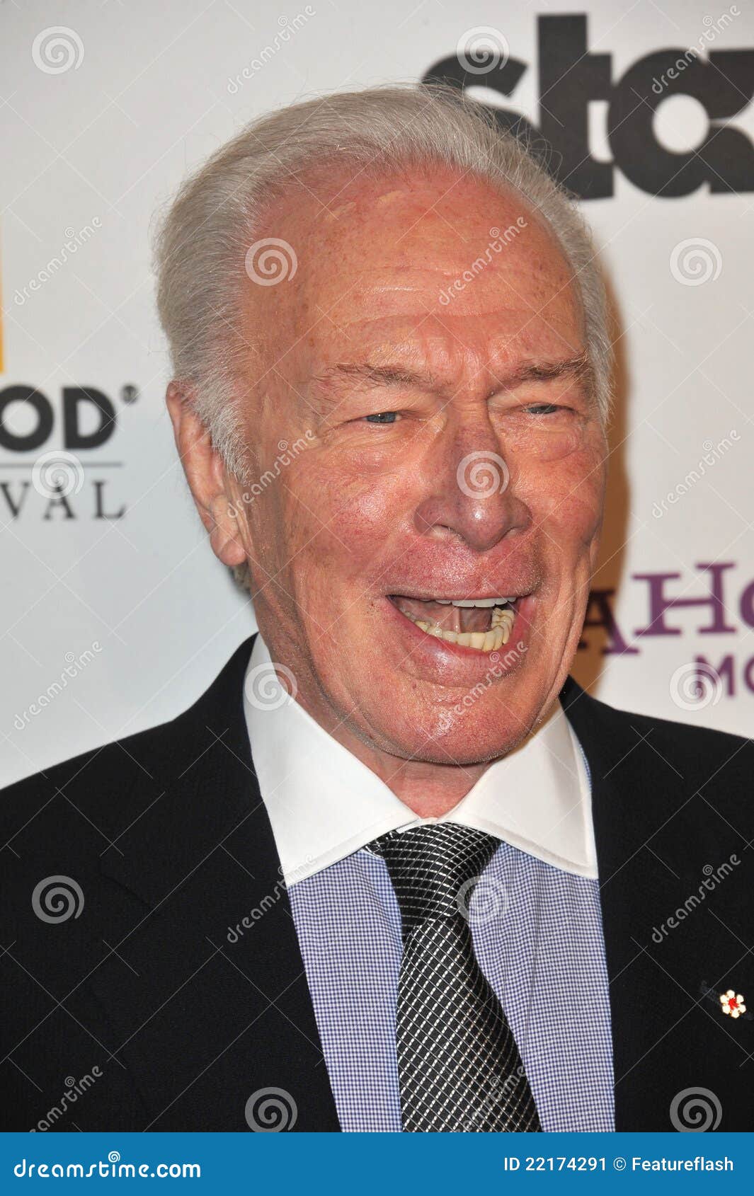 Christopher Plummer editorial photo. Image of hotel, hollywood - 22174291