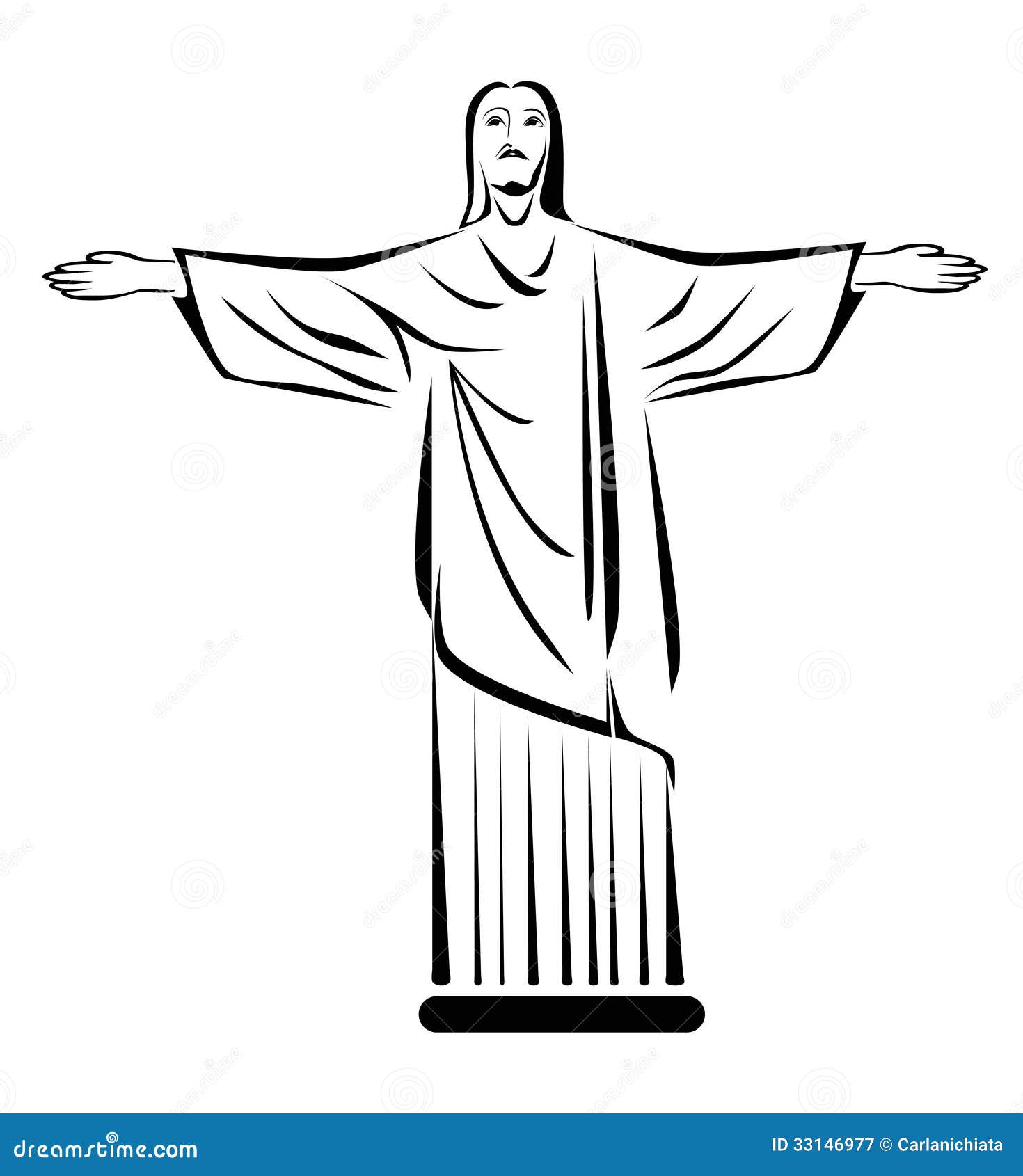 Christus redaktionelles stockfotografie. Illustration von erlöser ...