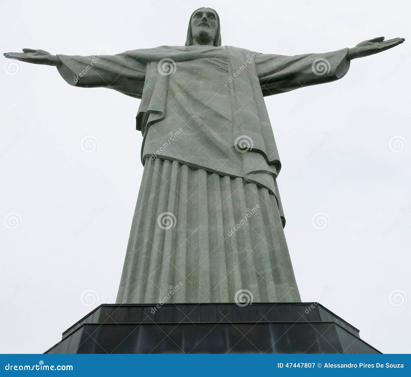 Christus Het Standbeeld Van De Verlosser Redactionele Fotografie ...