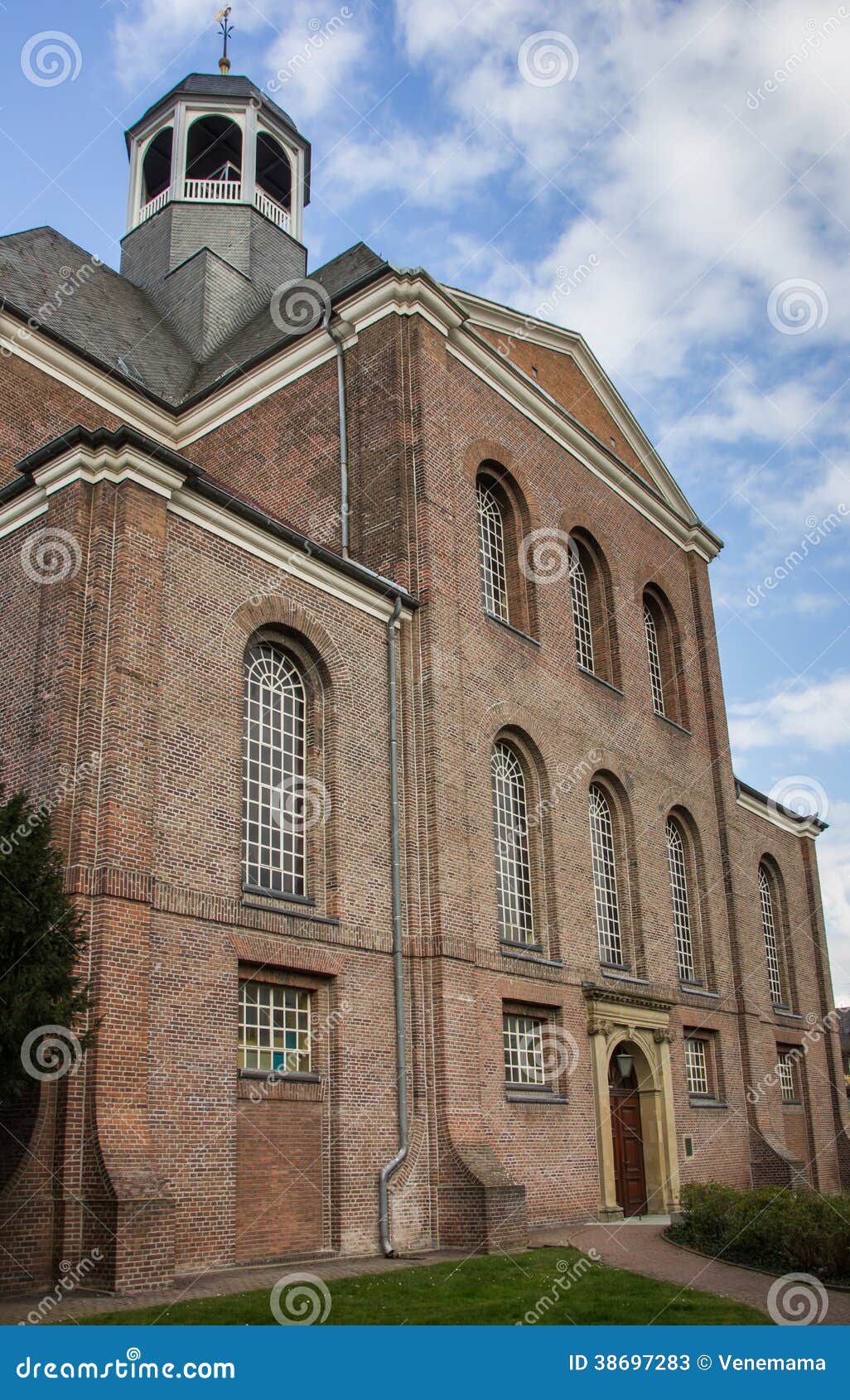Christuskirche in Het Centrum Van Emmerich am Rijn Stock Afbeelding ...