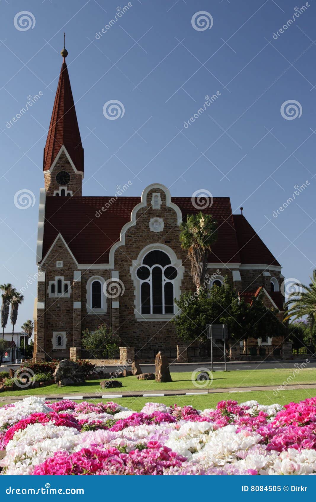 Christuskirche in Windhoek, Namibia Stock Image - Image of ...