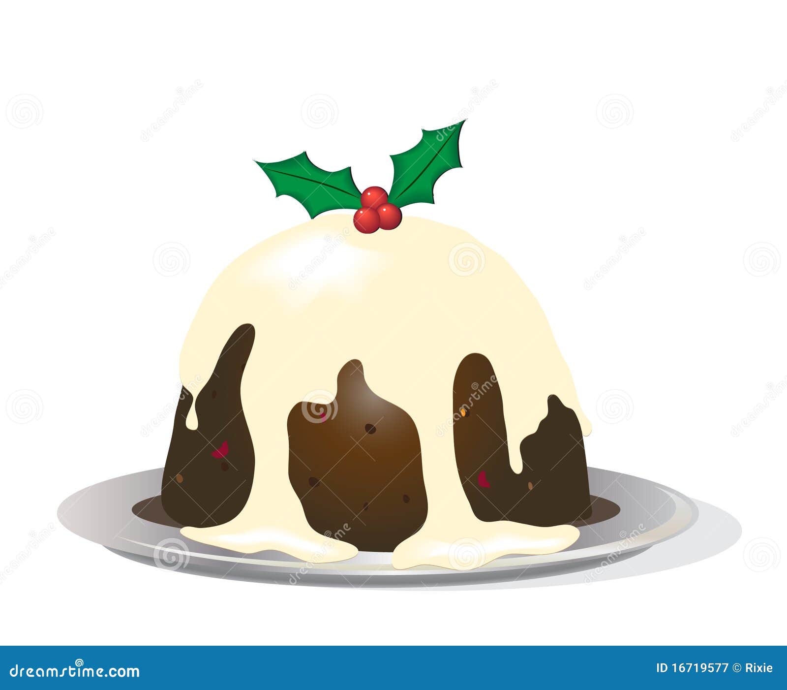Christmas Plum Pudding Cartoon Stock Illustrations – 123 Christmas Plum ...