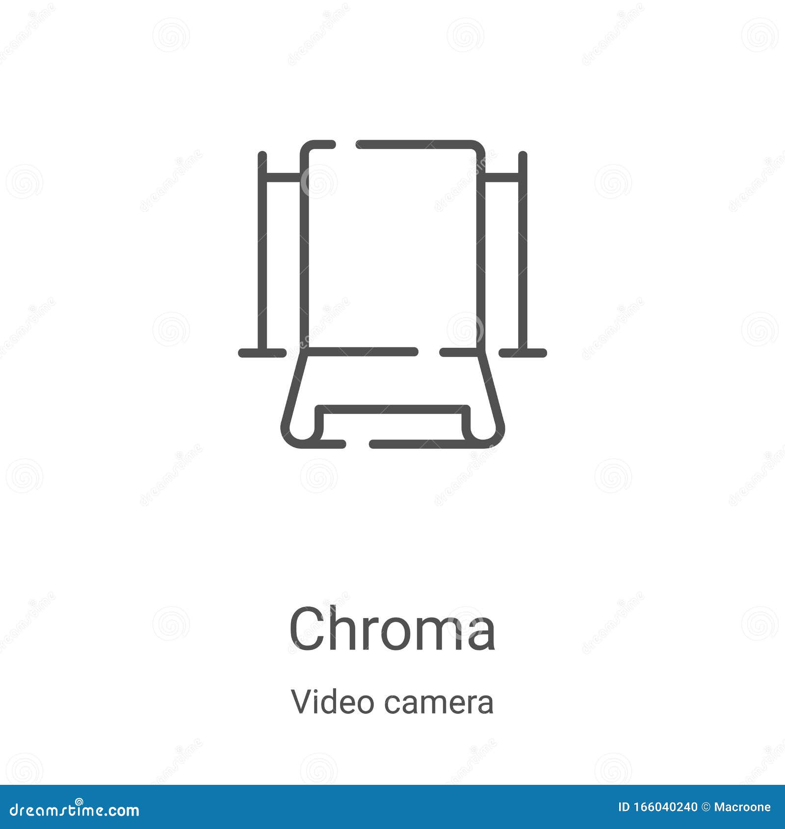 Chroma Icon In Trendy Design Style. Chroma Icon Isolated On White ...