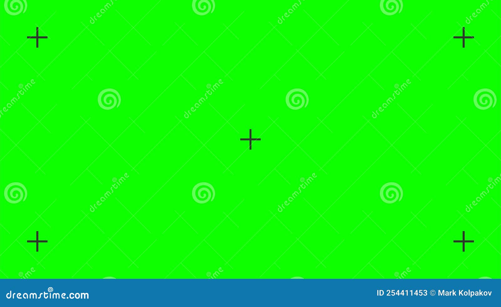 Chroma Key Background. Green Screen With Point Icon. Vector Royalty ...
