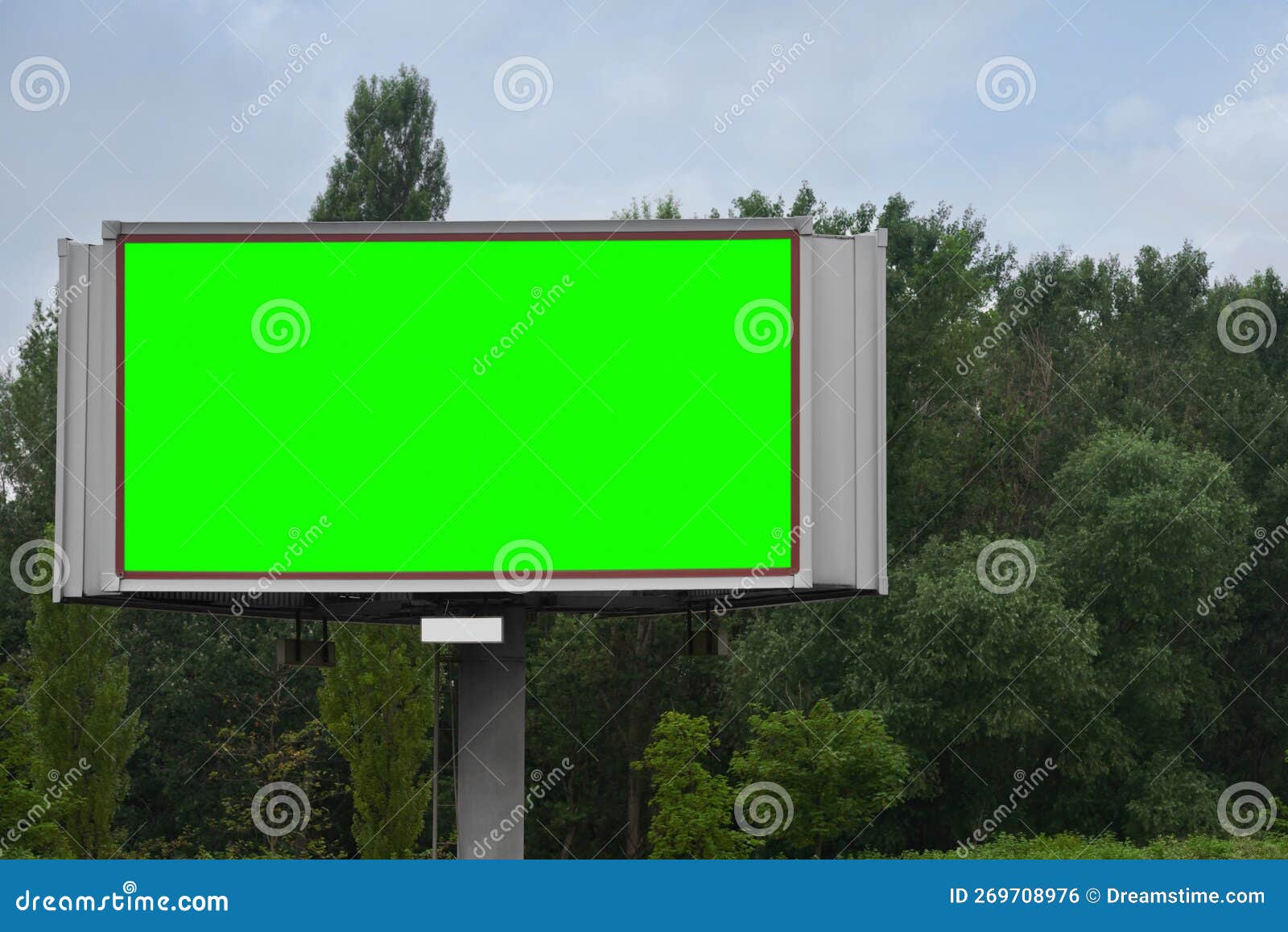 Chroma Key Compositing. TV With Mockup Green Screen On White Background ...