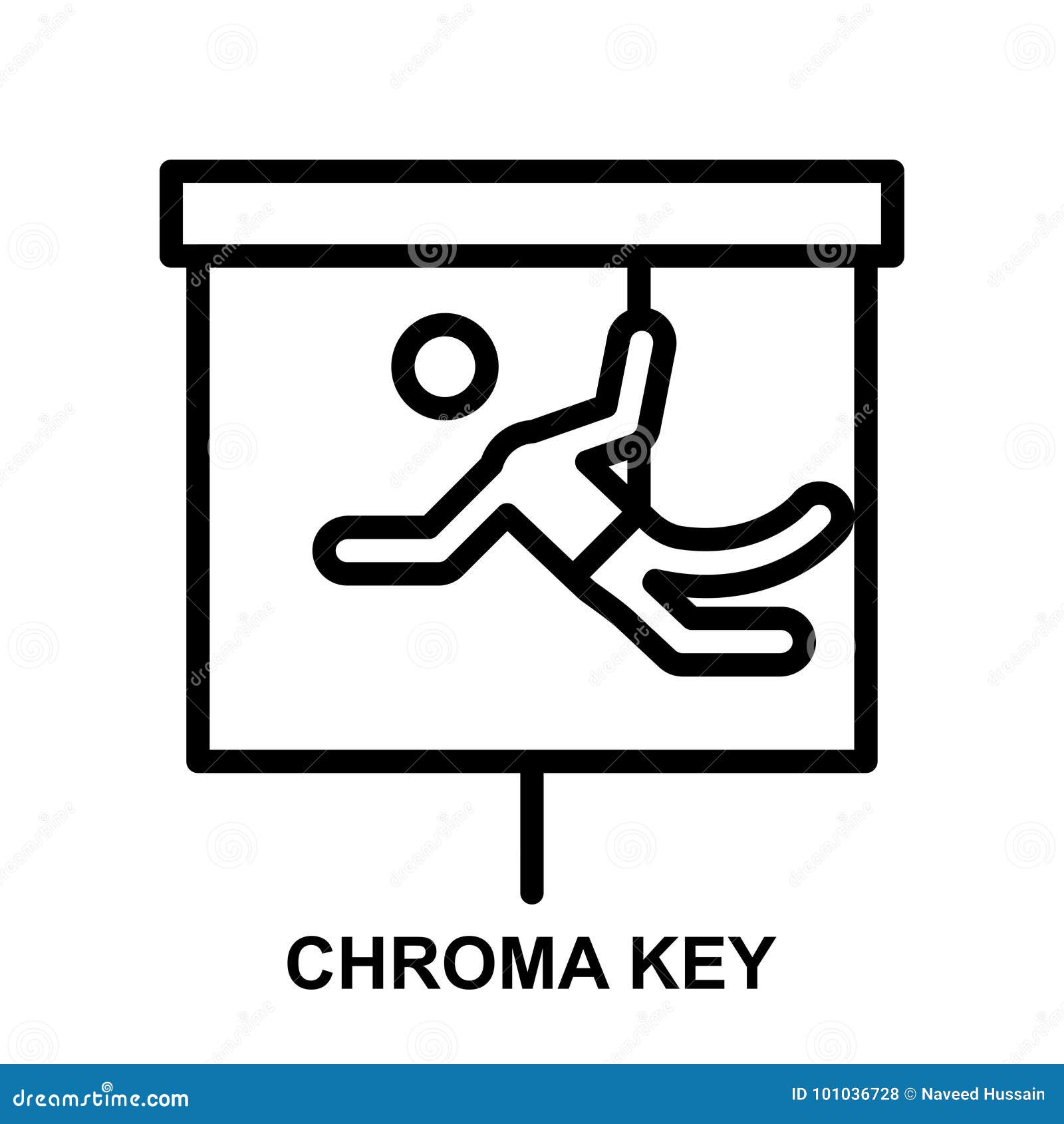 Chroma Icon In Trendy Design Style. Chroma Icon Isolated On White ...