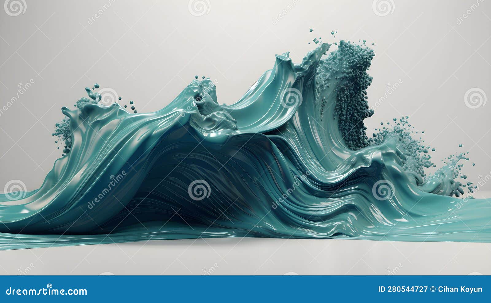 Chromatic Abstract Symphony, Dynamic Desktop Background Stock ...