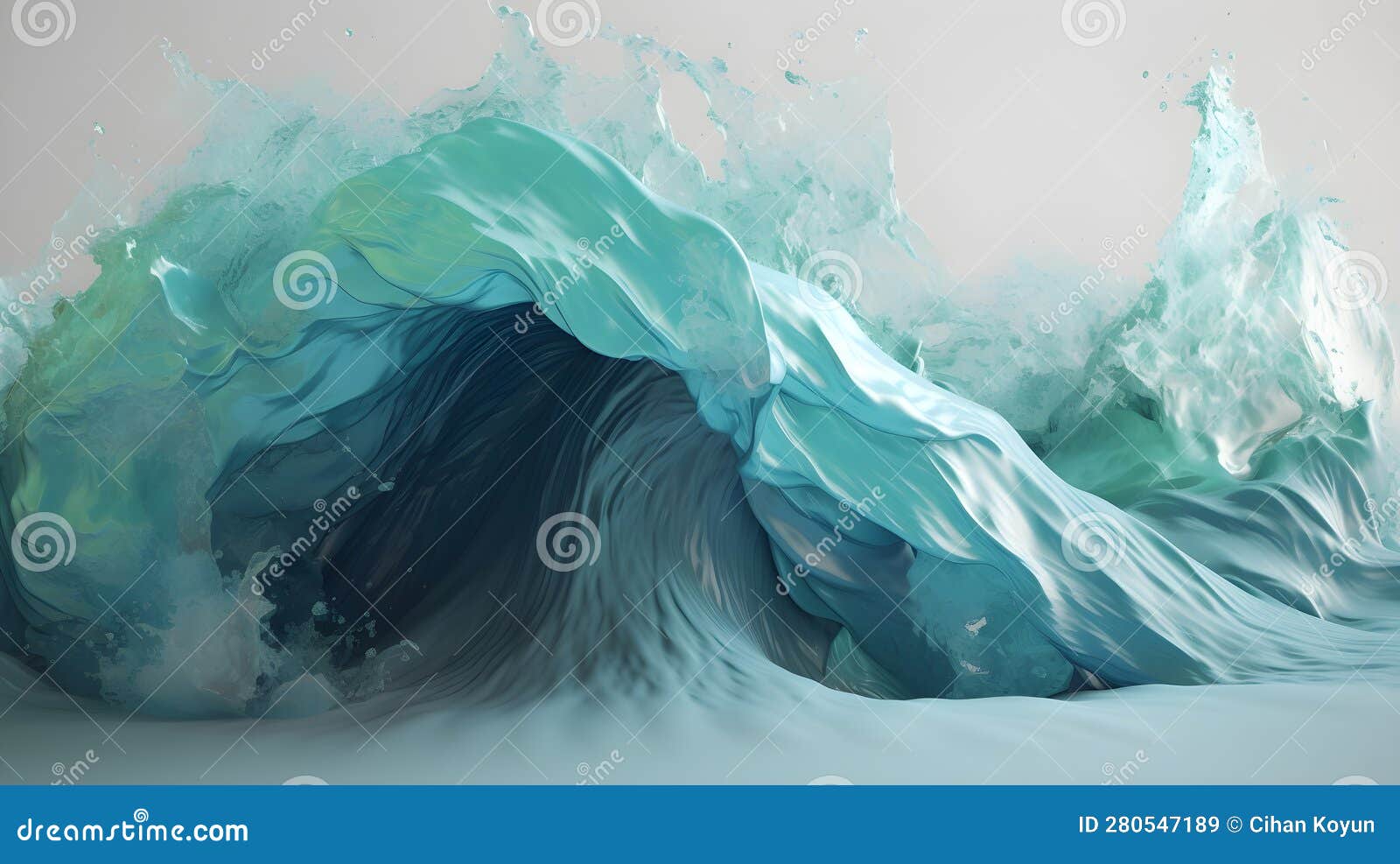 Chromatic Abstract Symphony, Dynamic Desktop Background Stock ...