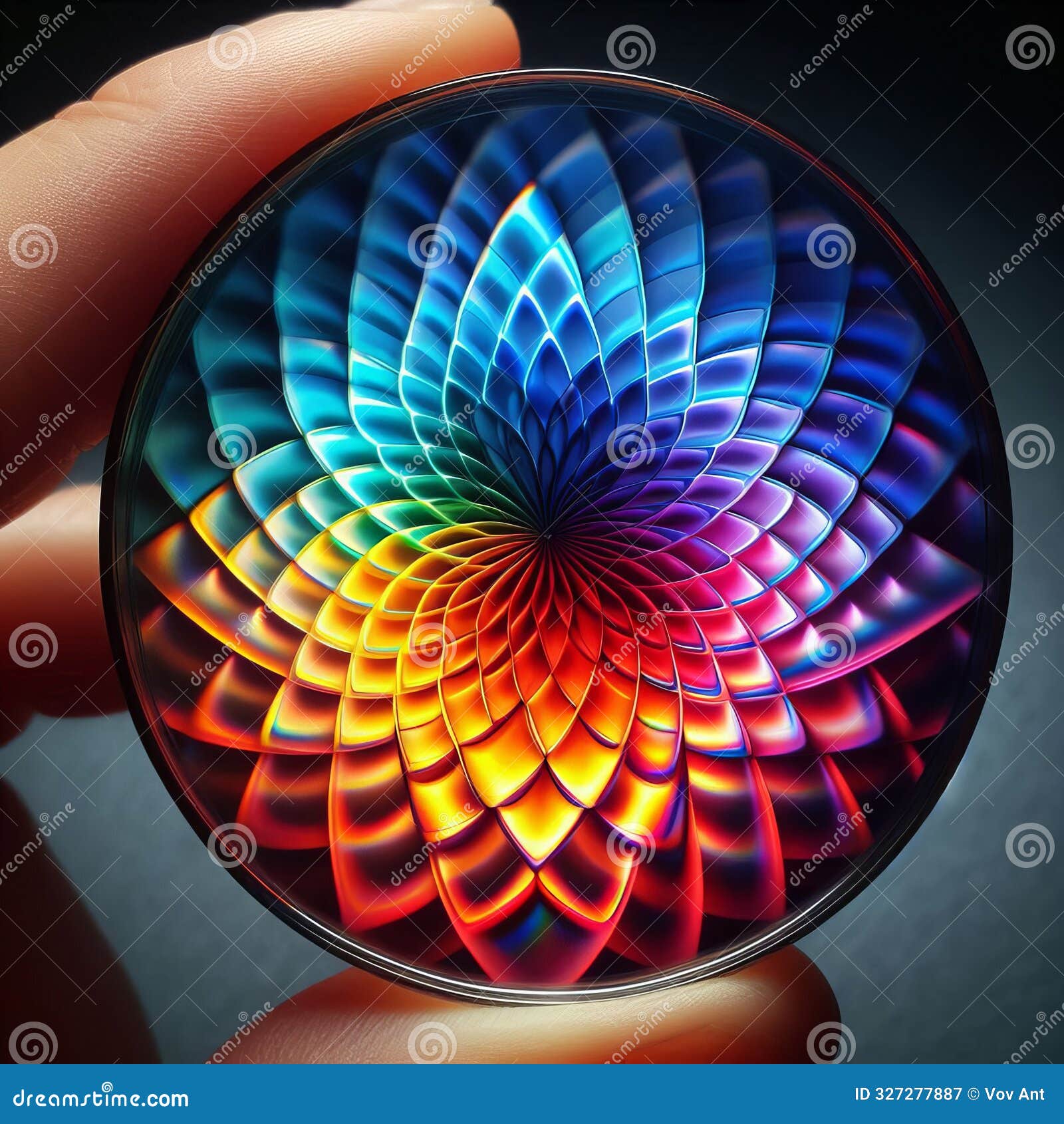 1 1. Chromatic Dispersion_ a Type of Dispersion Where Stock Image ...