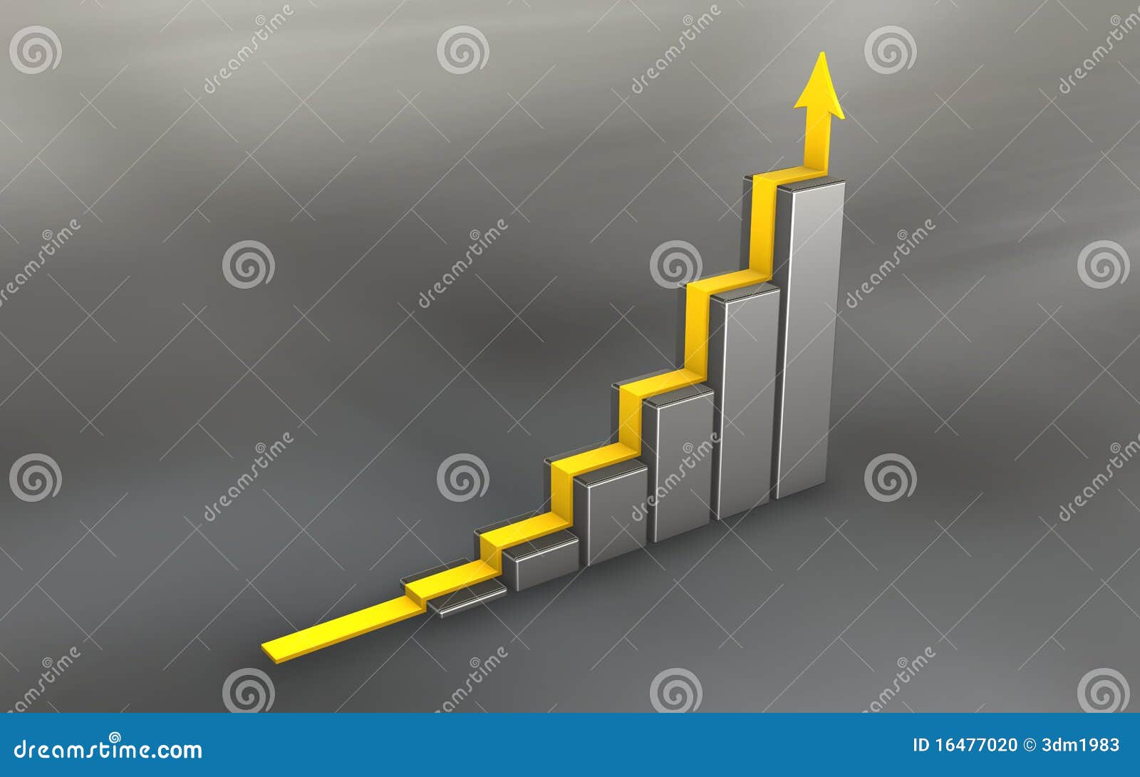 Yellow Arrow Pointing Ctrl Alt Del Shortcut On Blue Background Royalty ...