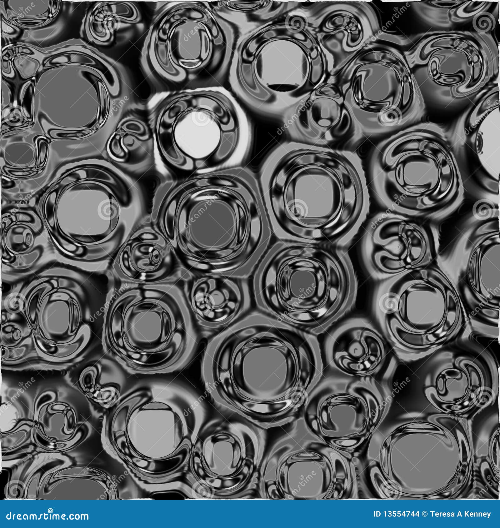 Chrome Abstract Background stock illustration. Illustration of light ...