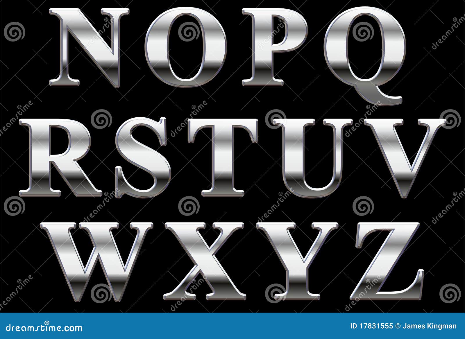 Chrome Alphabet Vector Font. | CartoonDealer.com #53978658 Chrome Alphabet Vector Font. | CartoonDealer.com #53978658