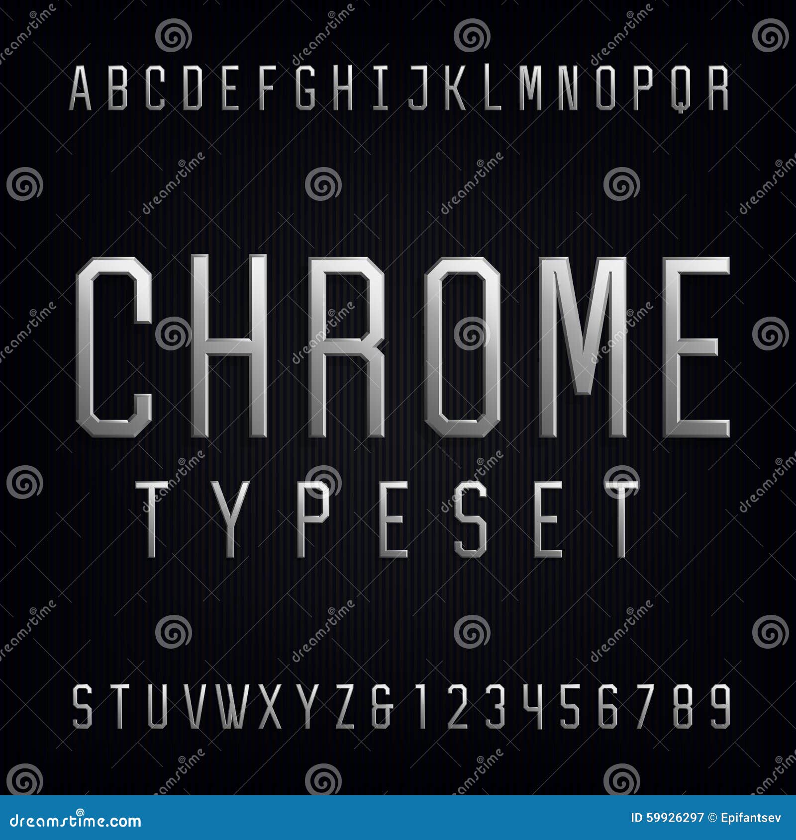 Chrome Alphabet Vector Font. Stock Vector - Illustration of ampersand ... Chrome Alphabet Vector Font. Stock Vector - Illustration of ampersand ...