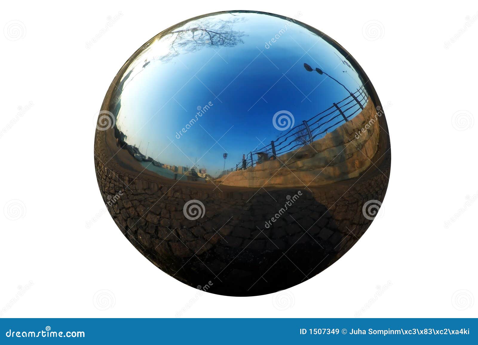 Chrome ball stock image. Image of cell, futuristic, ball - 1507349