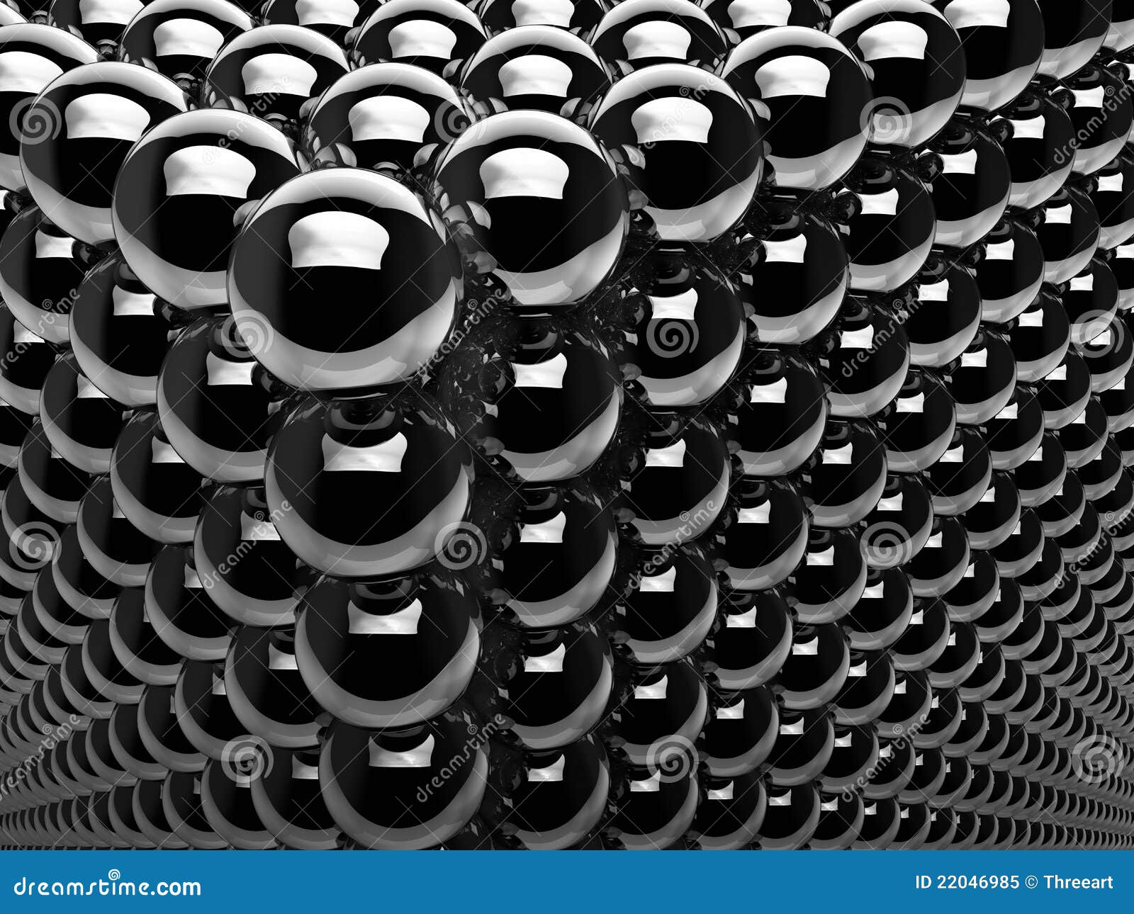 Chrome Balls stock illustration. Illustration of concept - 22046985
