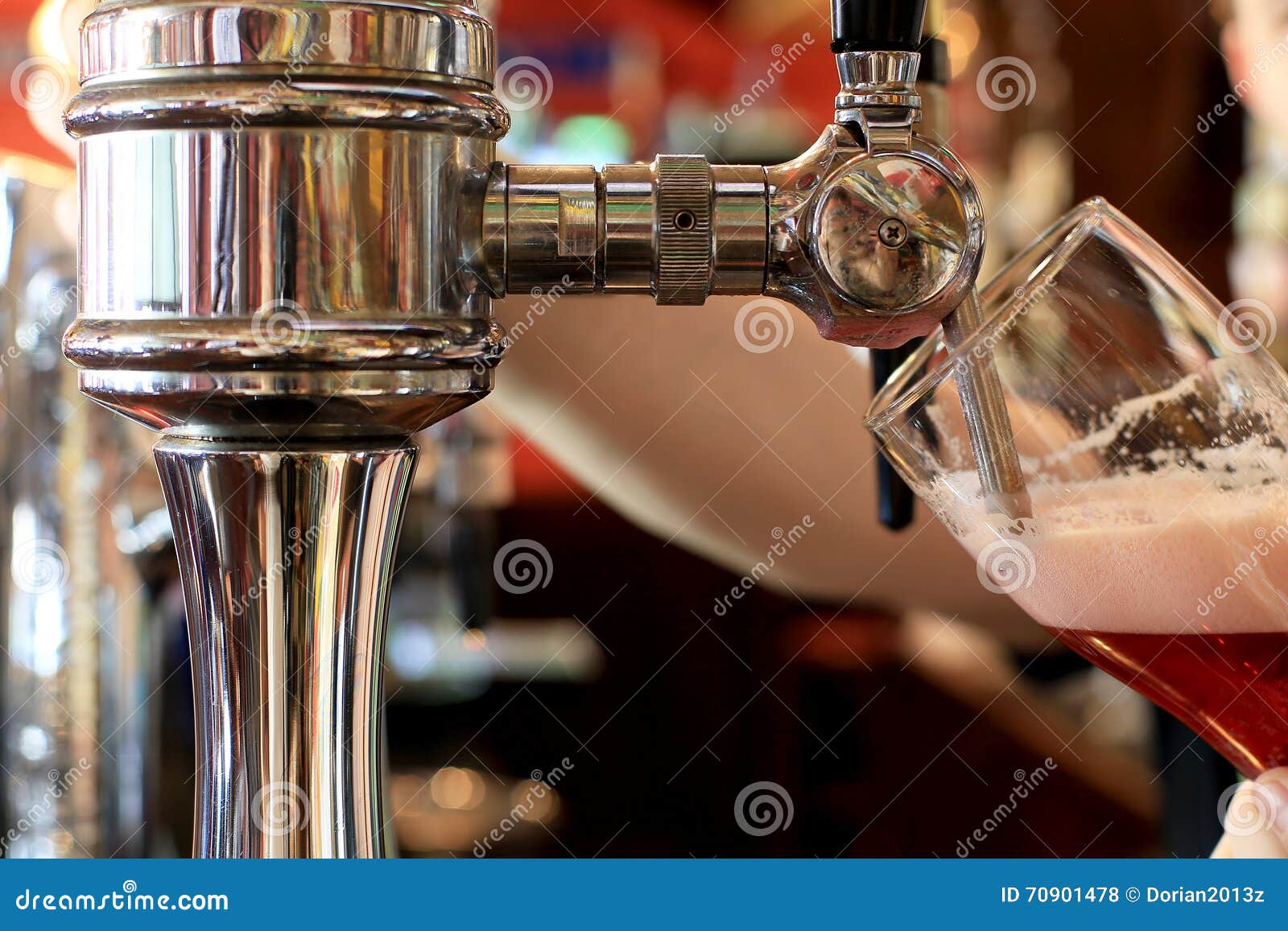 Chrome beer taps stock photo. Image of shiny, elegant - 70901478