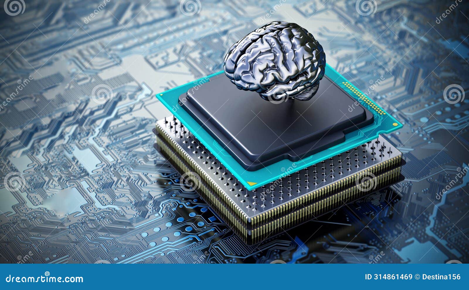 The CPU Is Installed In The Brain, Replacing, Recovery The Mind ...