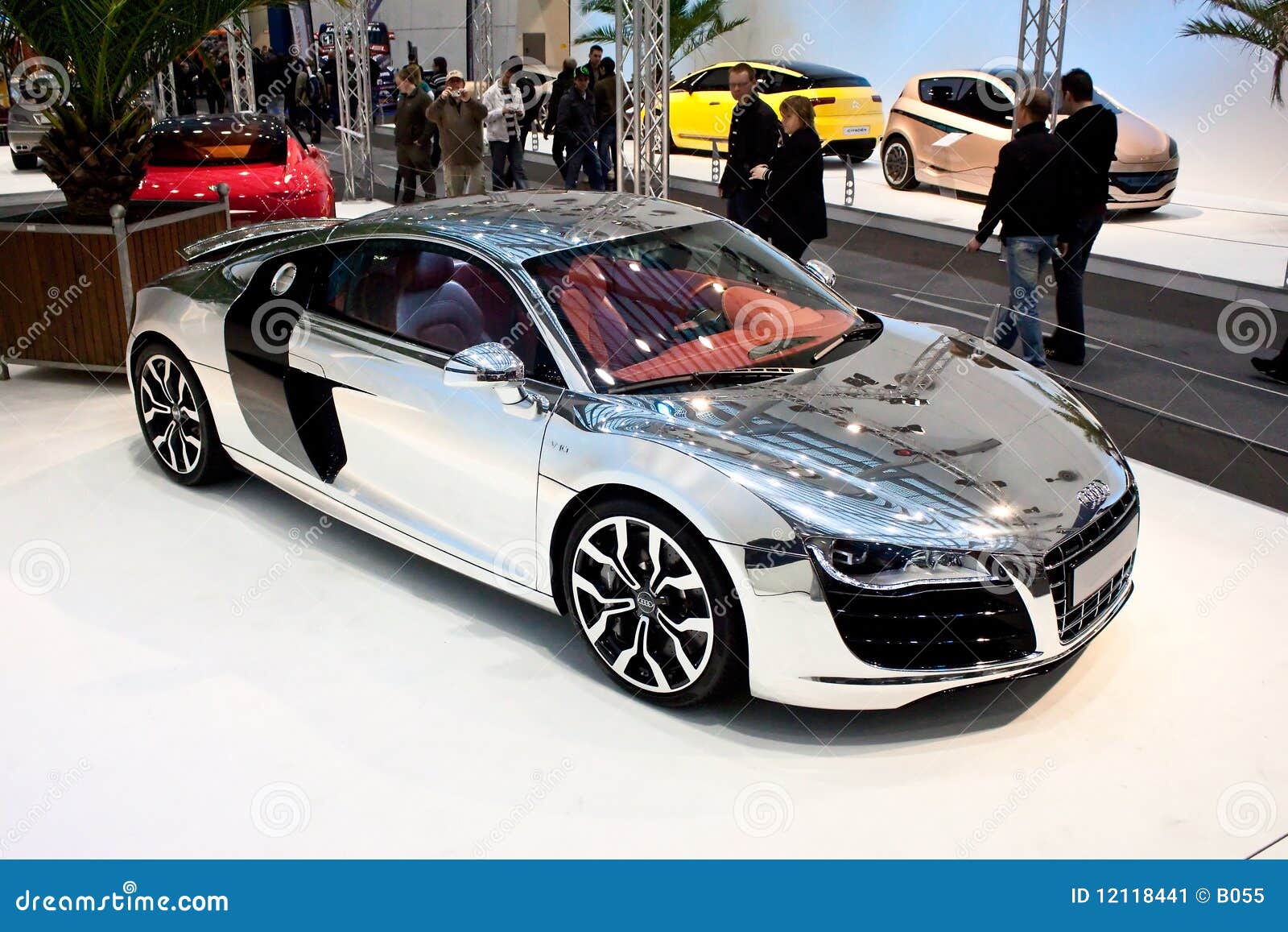 Chrome Car editorial photo. Image of essen, technology - 12118441