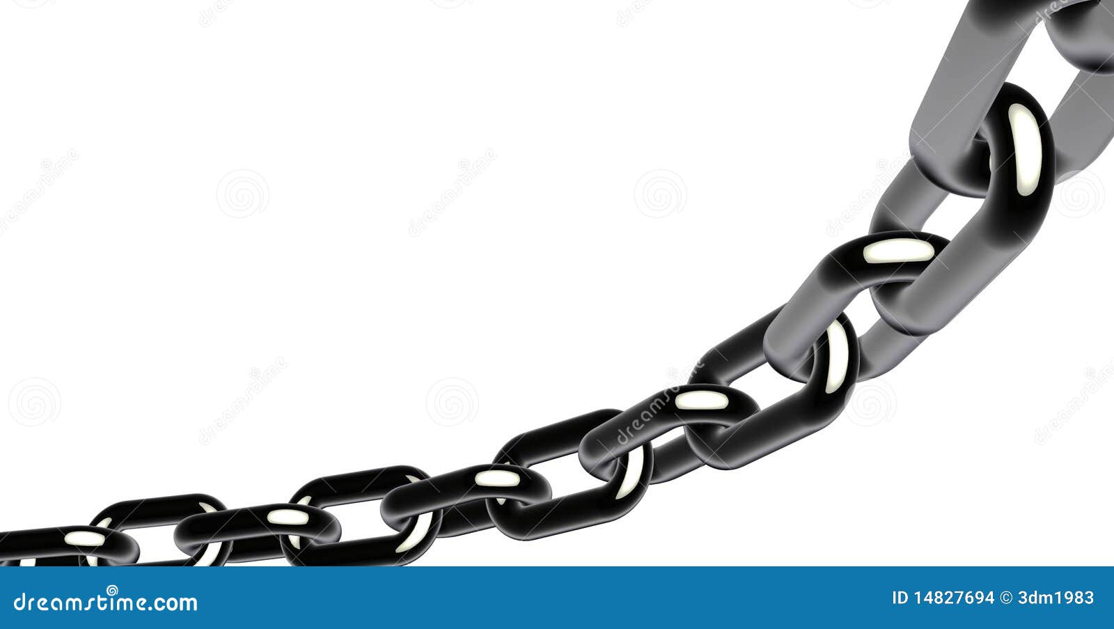 Chrome chain stock illustration. Illustration of concept - 14827694
