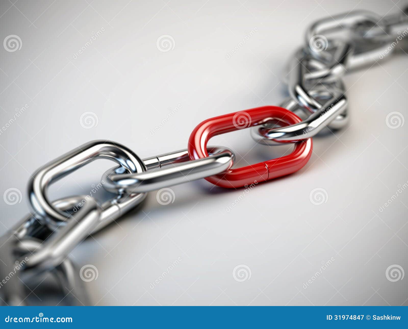 Chrome chain stock illustration. Illustration of metallic - 31974847