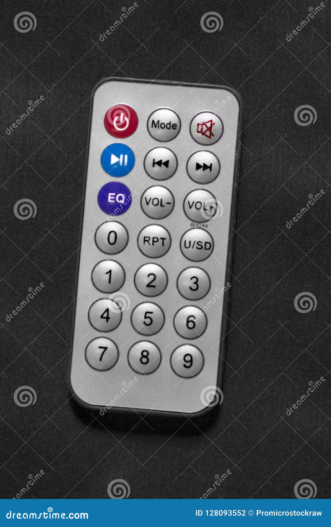 Chrome Colored Remote Control Stock Photo - Image of controller ...