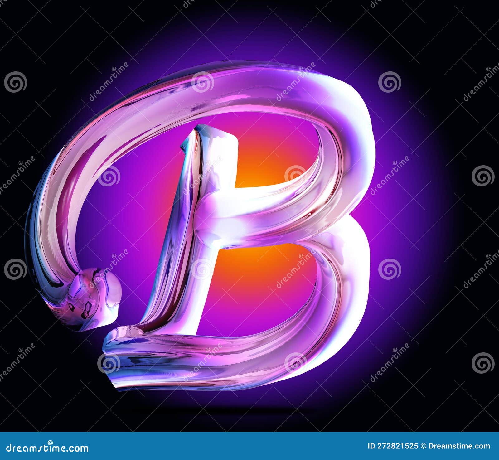 Beautiful letter B stock vector. Illustration of look - 272821525