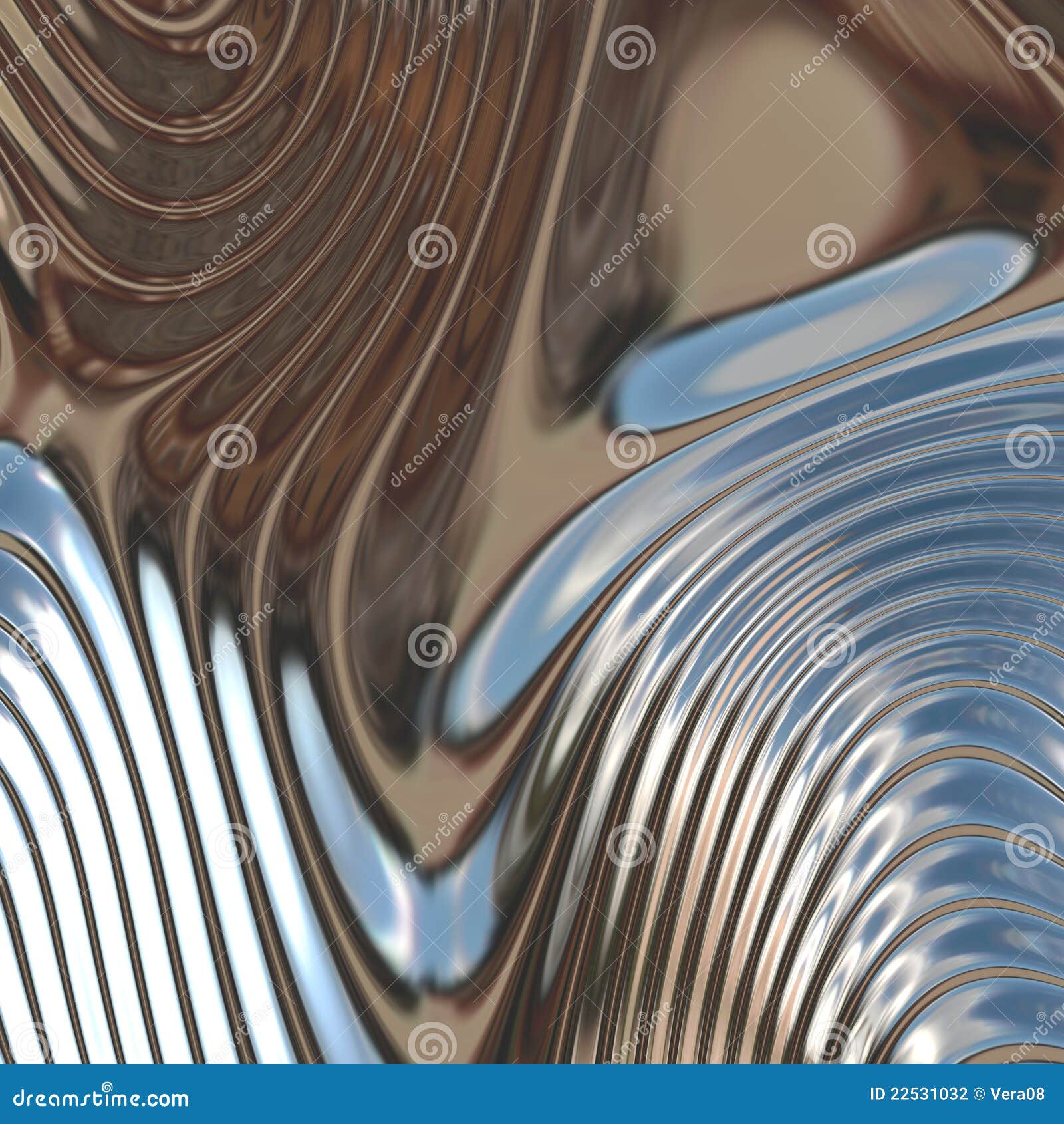 Chrome metal surface stock illustration. Illustration of backdrop ...