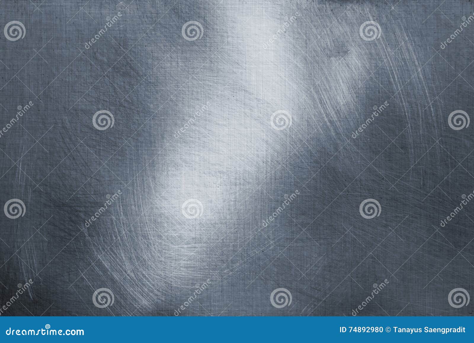 Chrome Metal Texture with Reflection Stock Illustration - Illustration ...