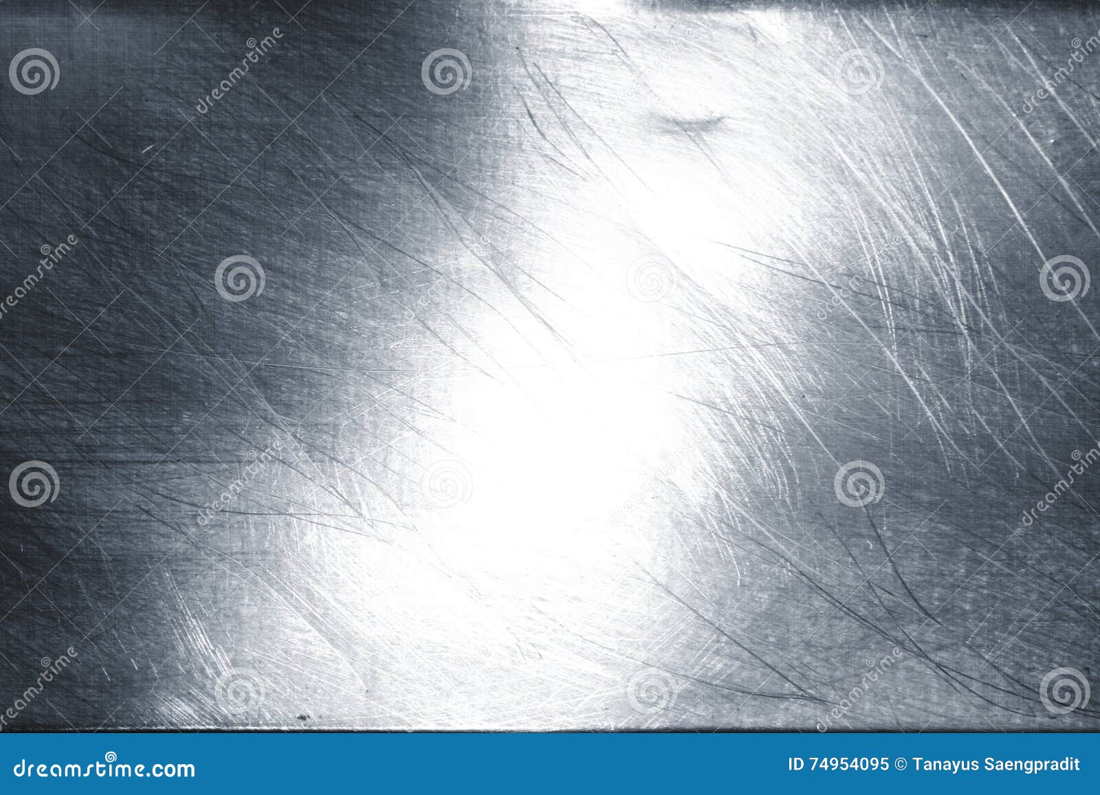 Chrome Metal Texture with Reflection Stock Illustration - Illustration ...