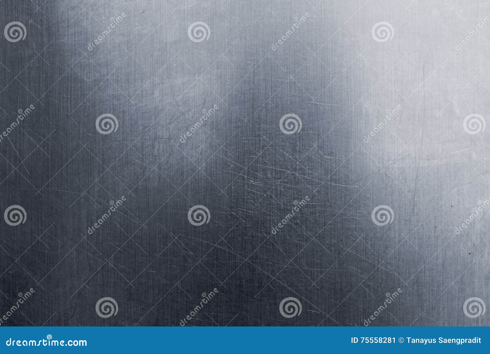 Chrome Metal Texture with Reflection Stock Illustration - Illustration ...