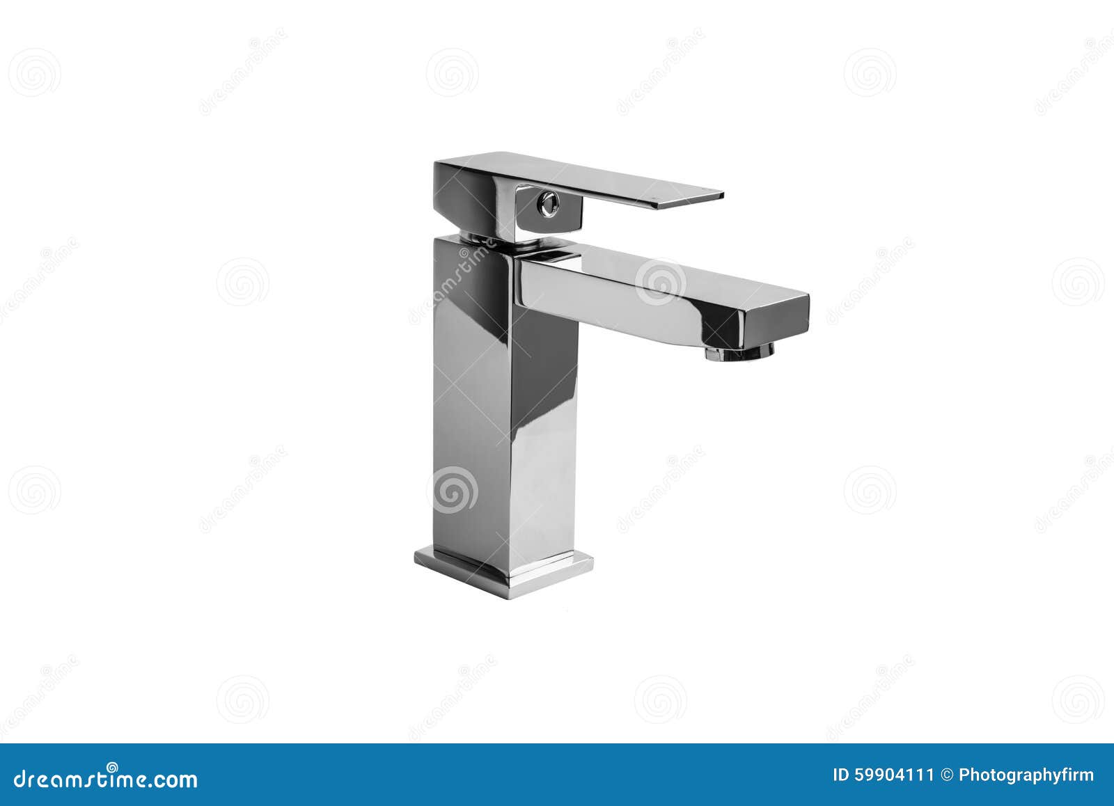 Chrome Mixer Tap stock image. Image of modern, metal - 59904111