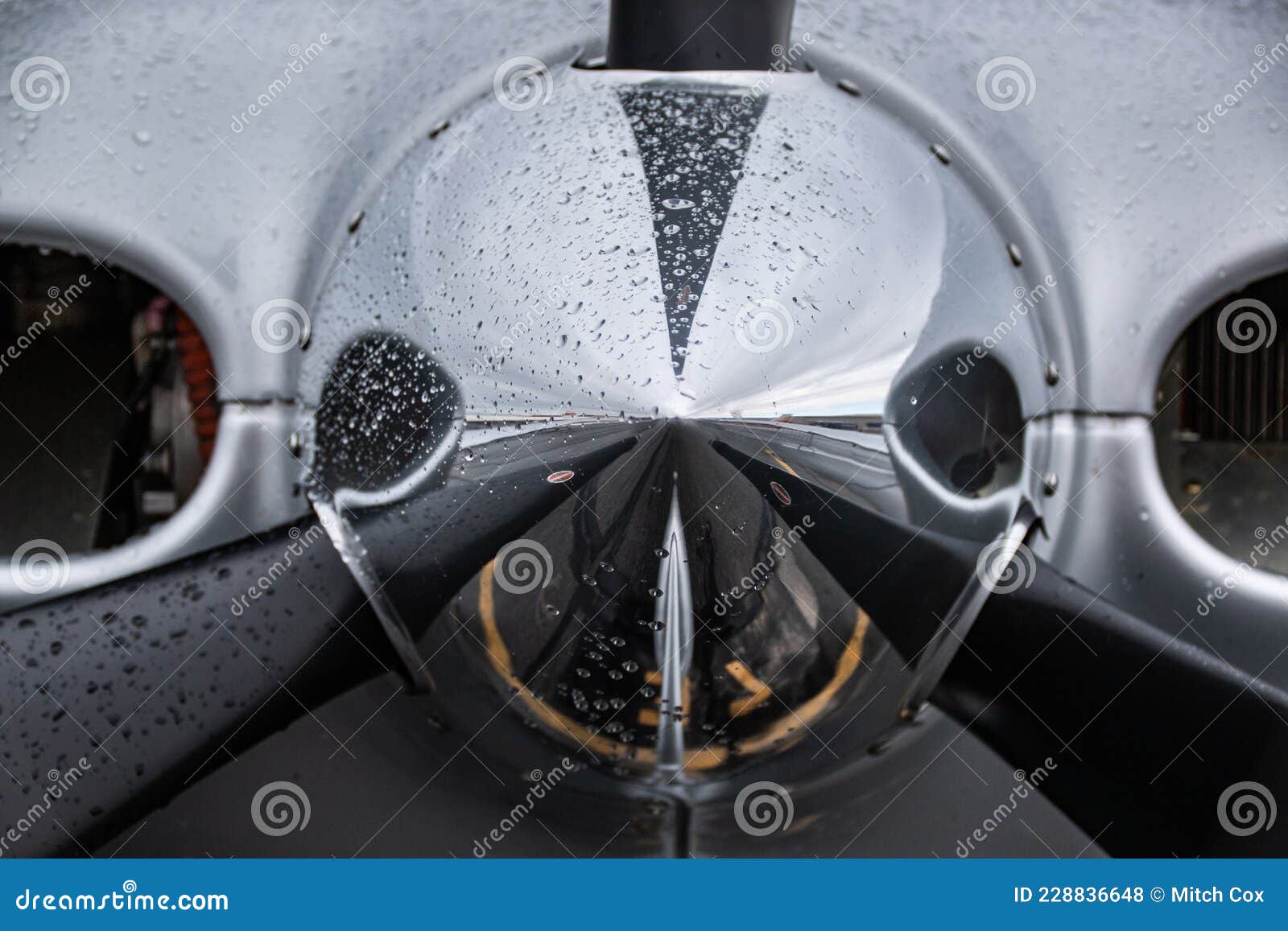 Chrome Nosecone stock photo. Image of water, aircraft - 228836648