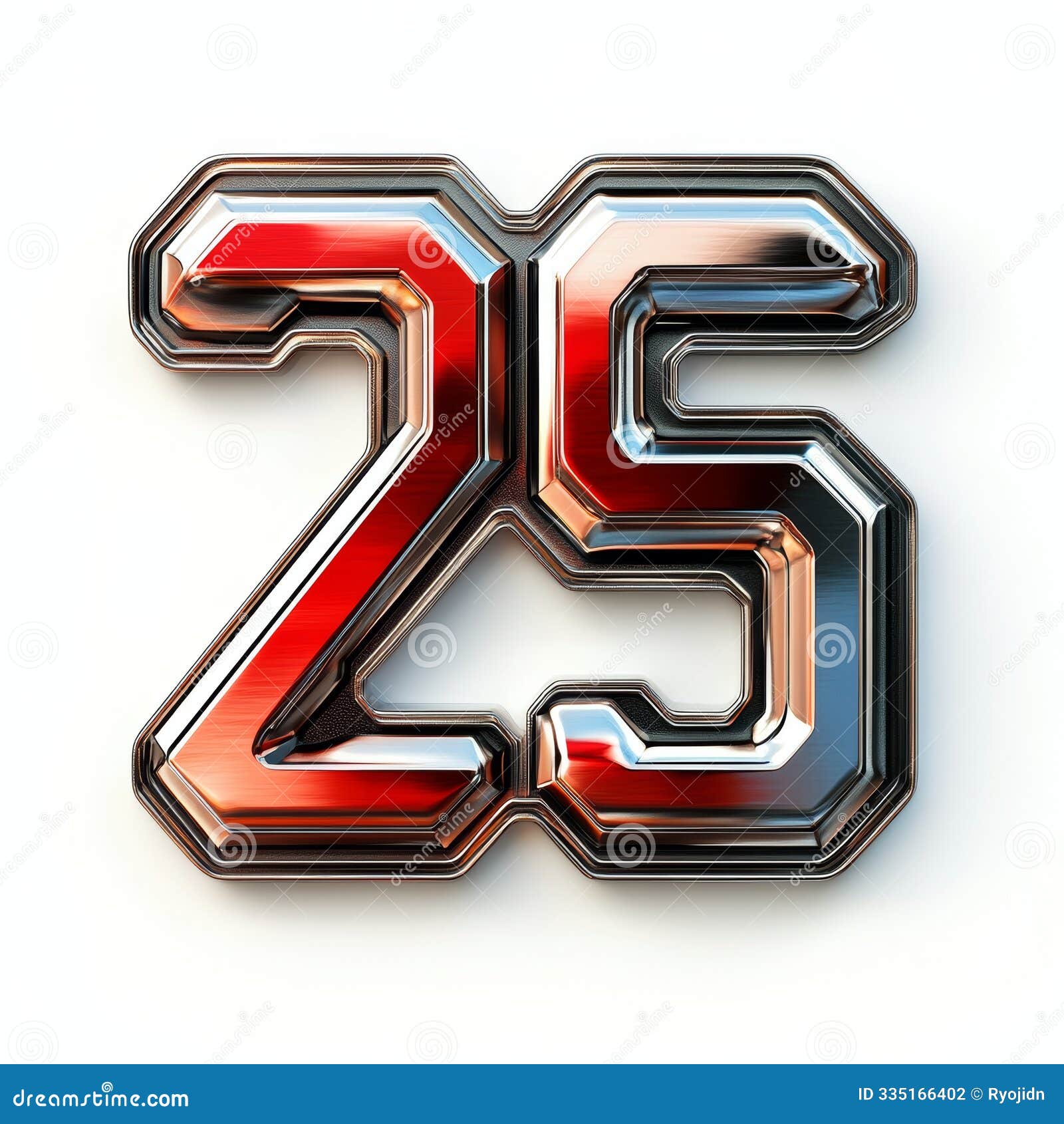 3D Chrome Number Design Of 1940 On Purple Wall. Royalty-Free Stock ...