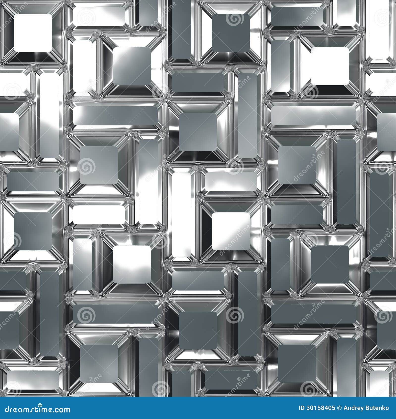 Chrome pattern stock illustration. Illustration of hightech - 30158405